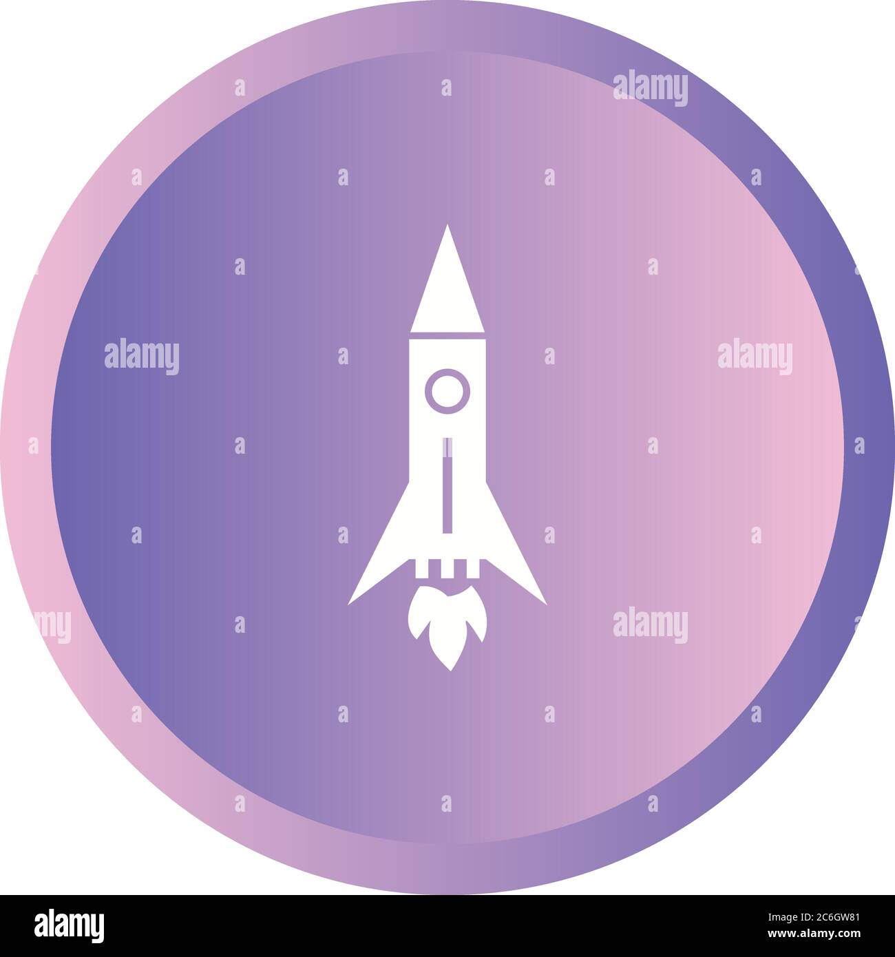 Unique Rocket II Vector Glyph Icon Stock Vector Image & Art - Alamy
