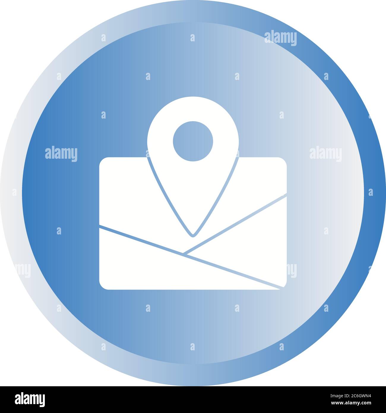 Unique Map Vector Glyph Icon Stock Vector Image & Art - Alamy