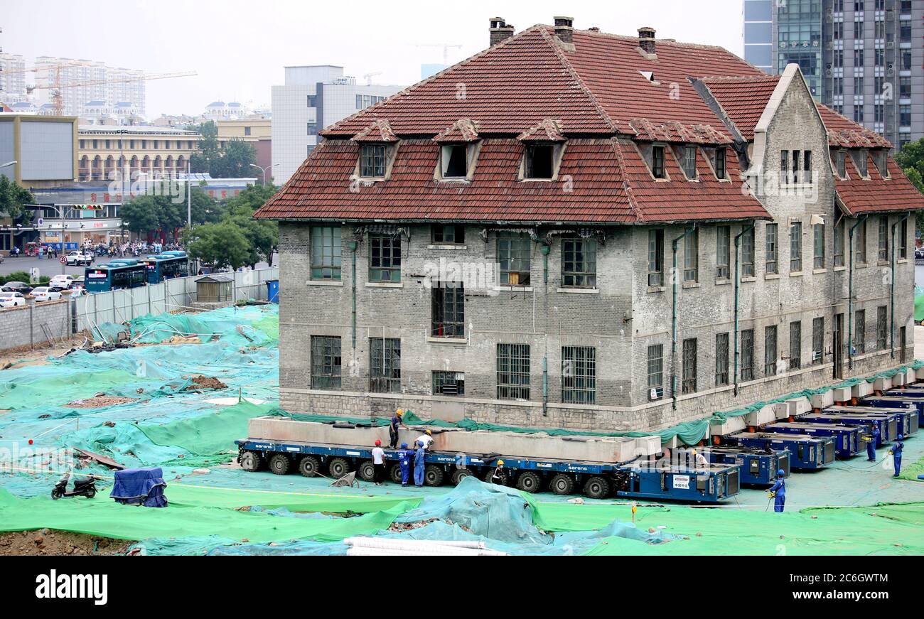 A local historic building, which is going to be totally moved 20 meters ...