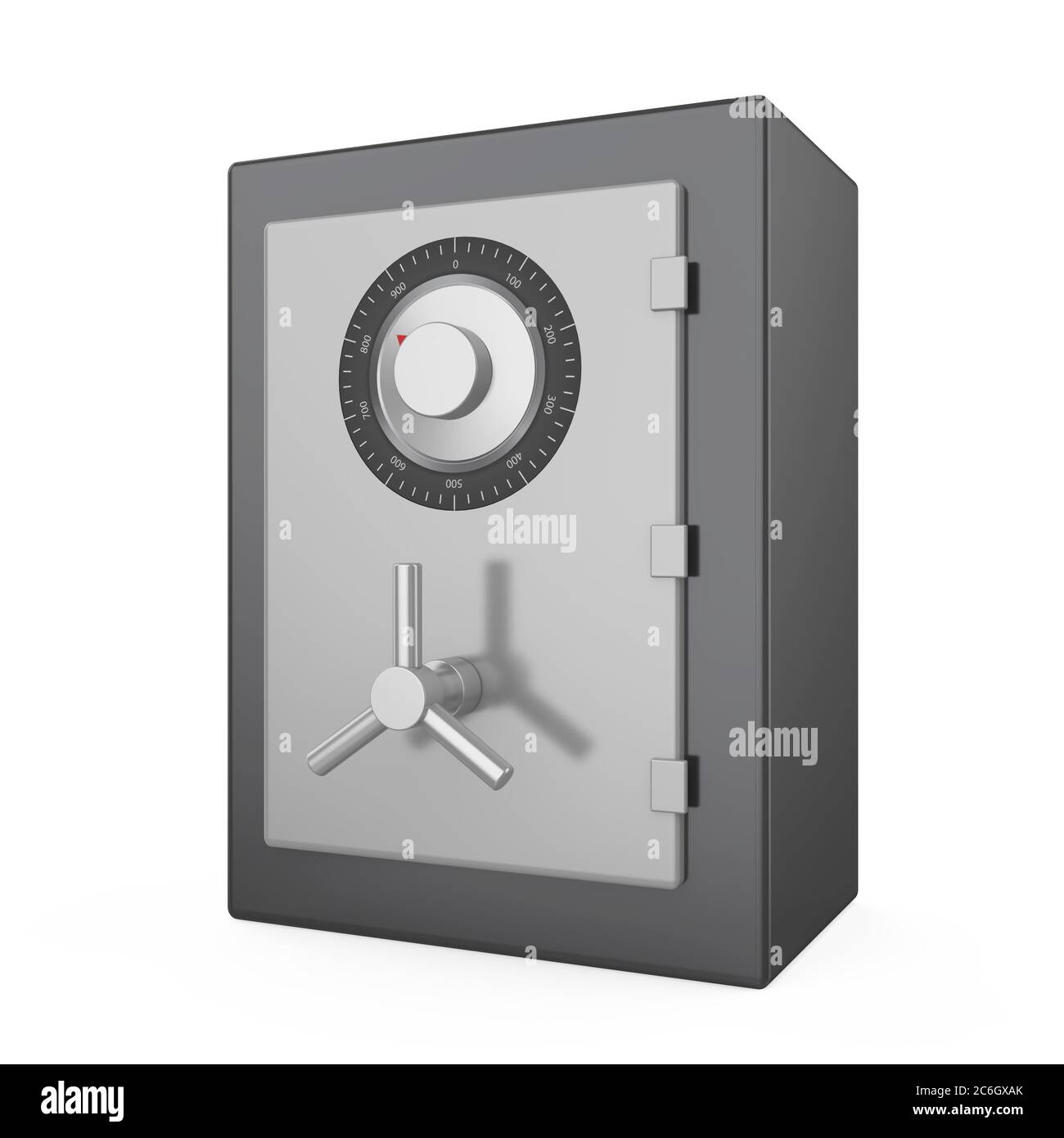 Steel combination lock close Cut Out Stock Images & Pictures - Alamy