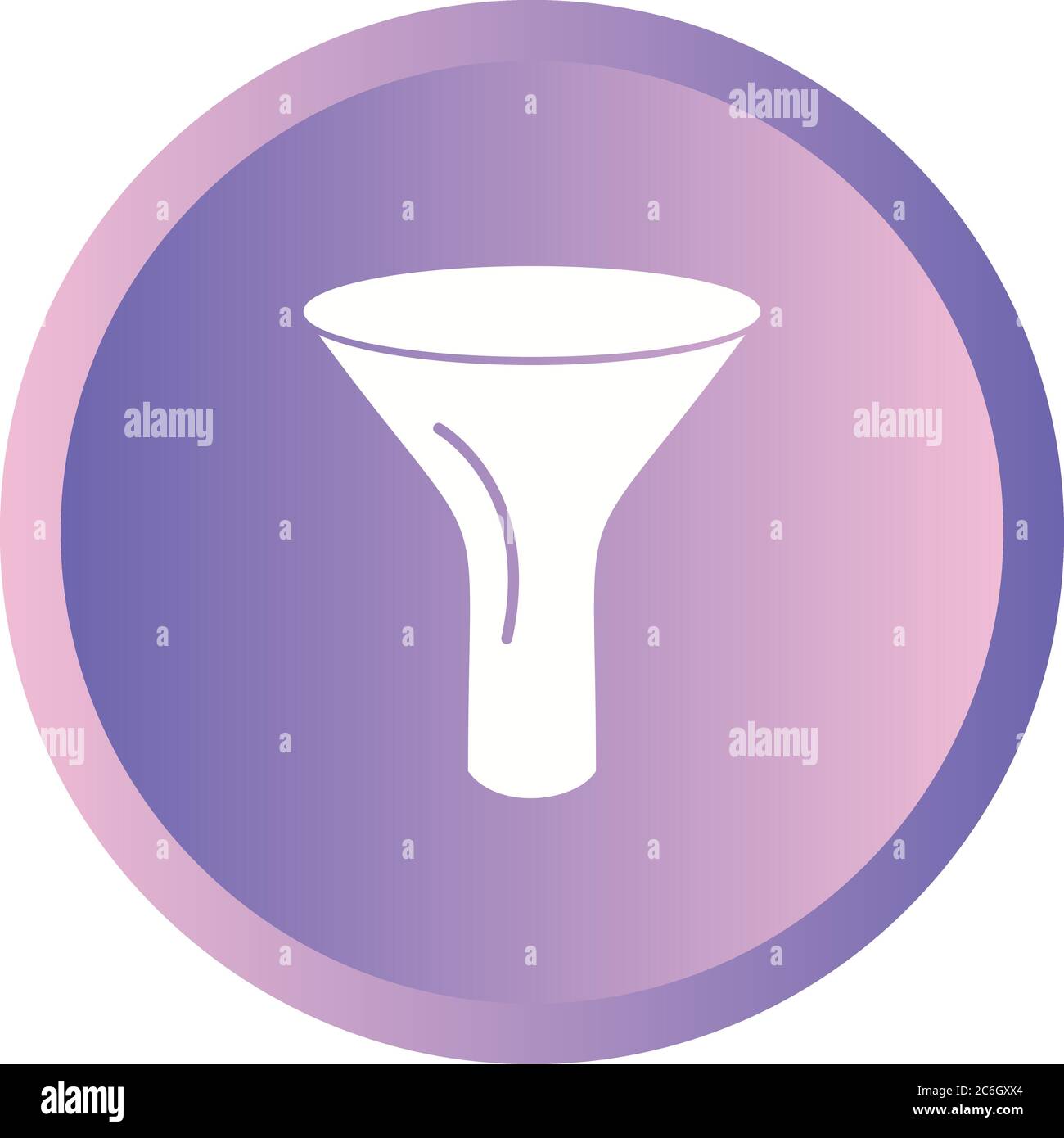 Iconic funnel Stock Vector Images - Alamy