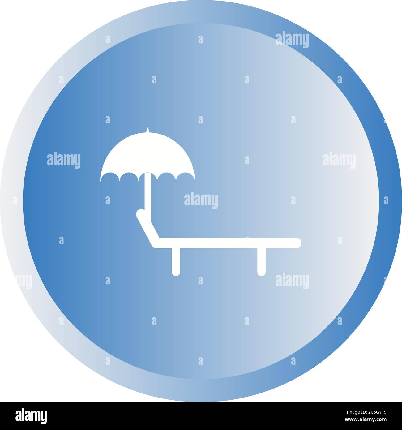 Unique Sunbathing Chair Vector Glyph Icon Stock Vector Image & Art - Alamy