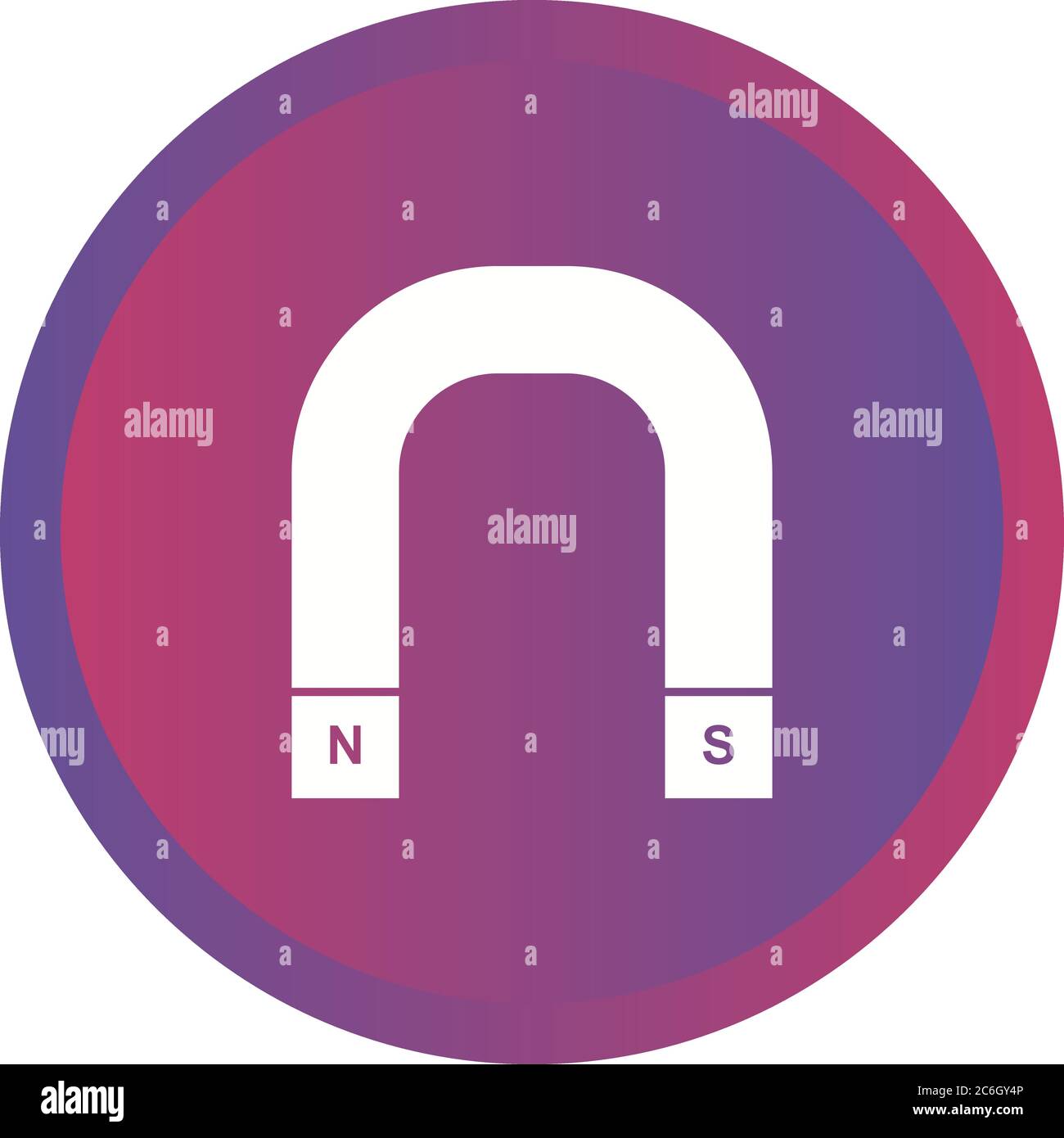 Unique Magnet Vector Glyph Icon Stock Vector Image & Art - Alamy