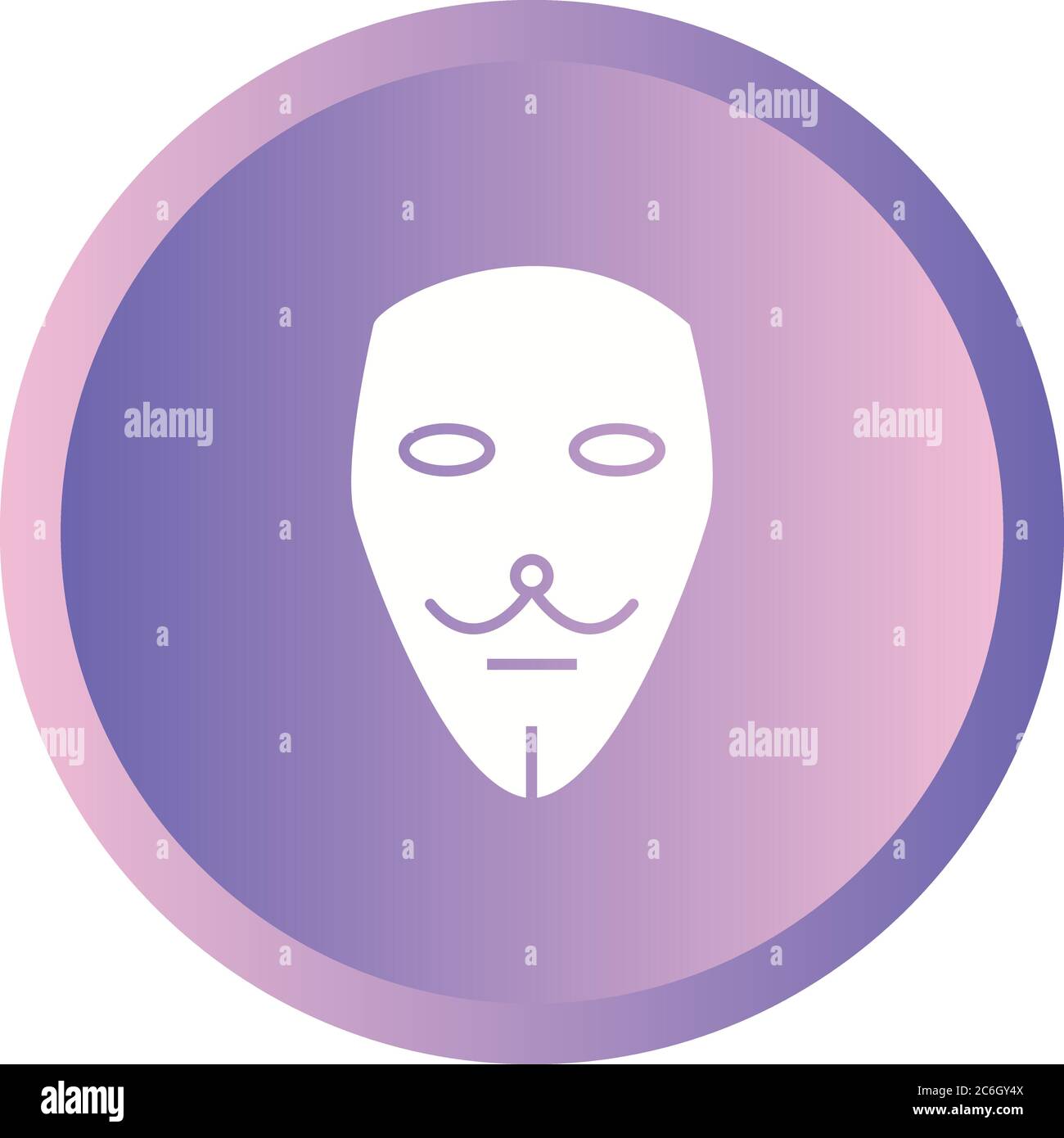 Masks vector icon modern Stock Vector Images - Alamy