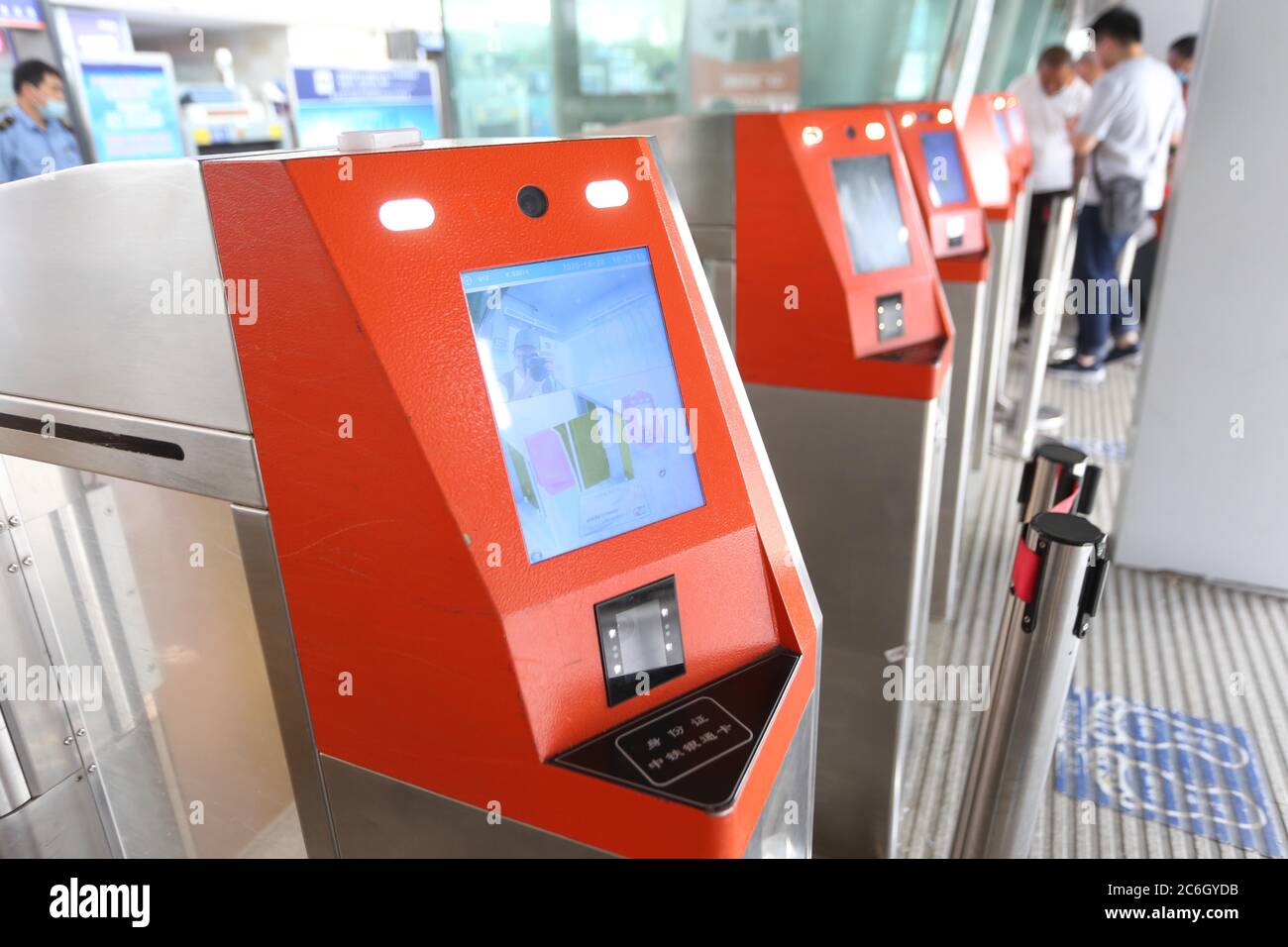 Automatic ticket gates hi-res stock photography and images - Alamy