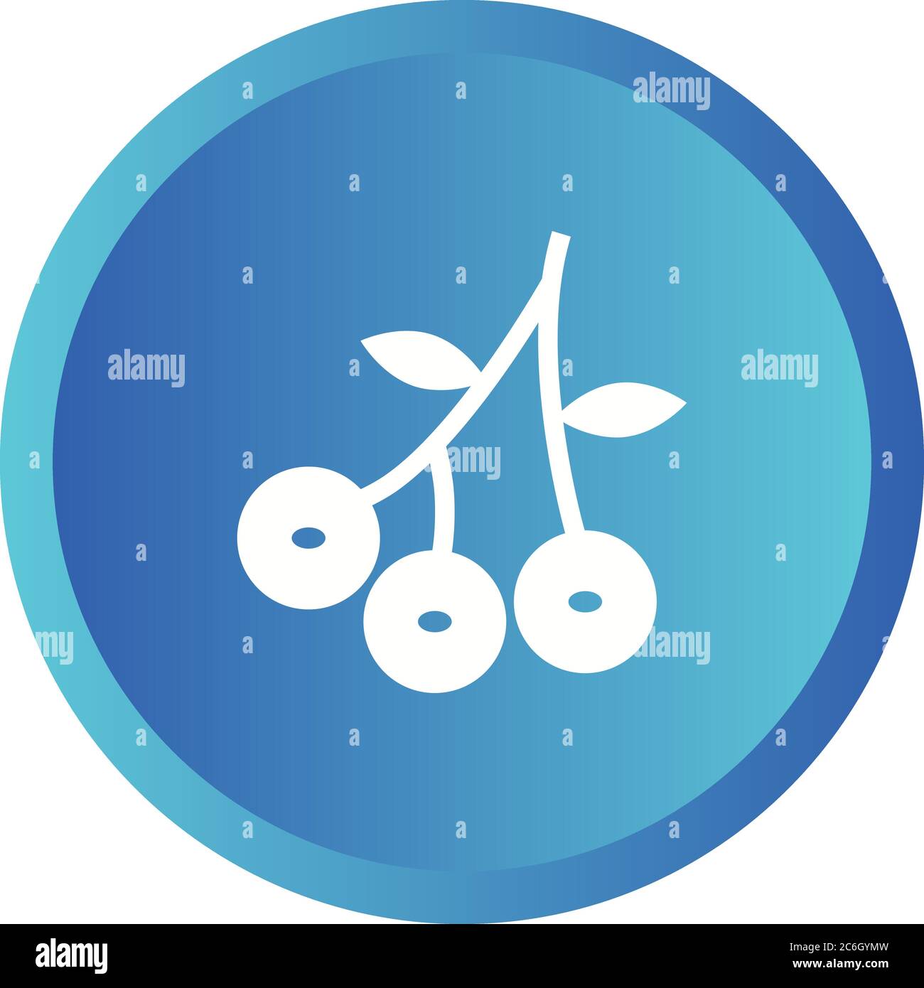Unique Blueberry Vector Glyph Icon Stock Vector Image & Art - Alamy