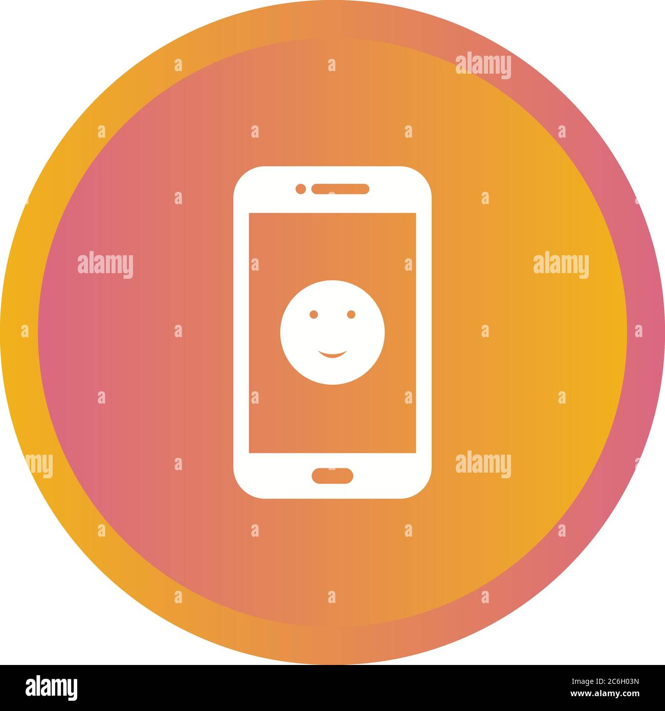 Unique Happy Face Vector Glyph Icon Stock Vector Image & Art - Alamy