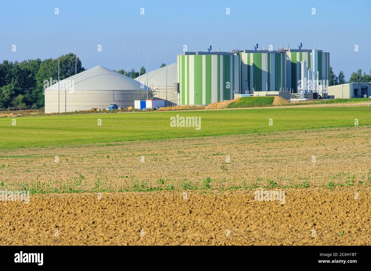 Modern biogas plant production hi-res stock photography and images - Alamy