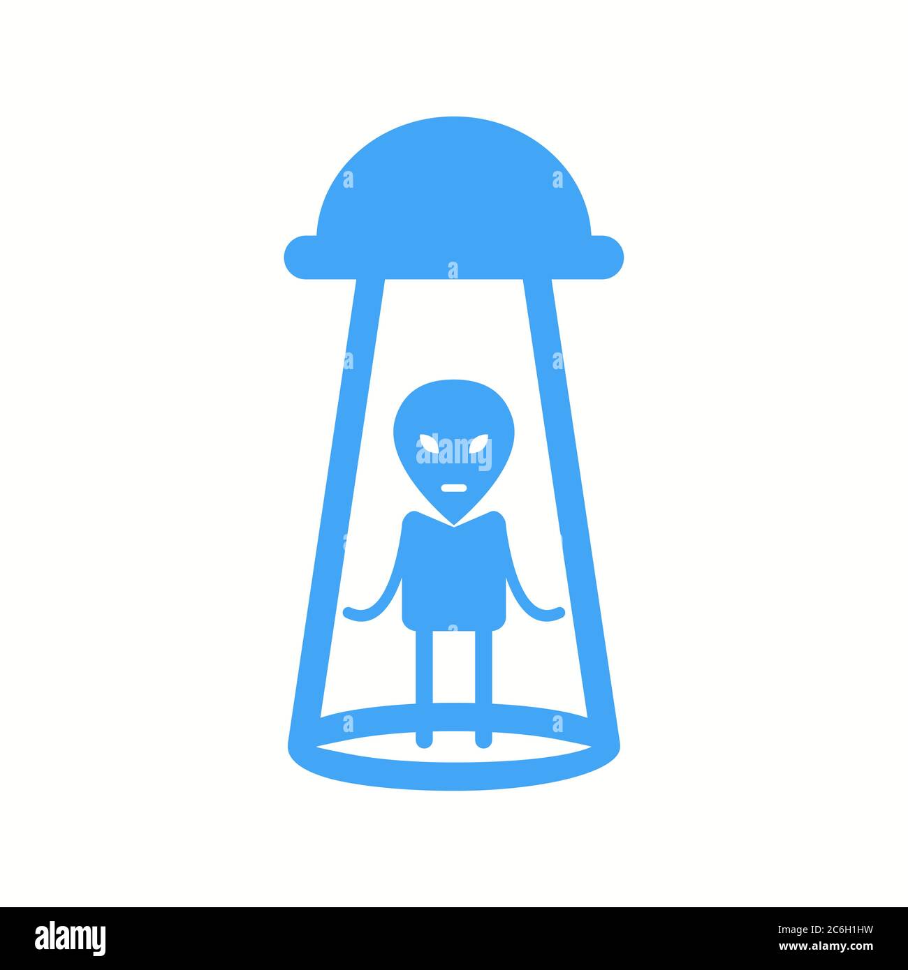 Unique Alien Abduction Vector Glyph Icon Stock Vector Image & Art - Alamy