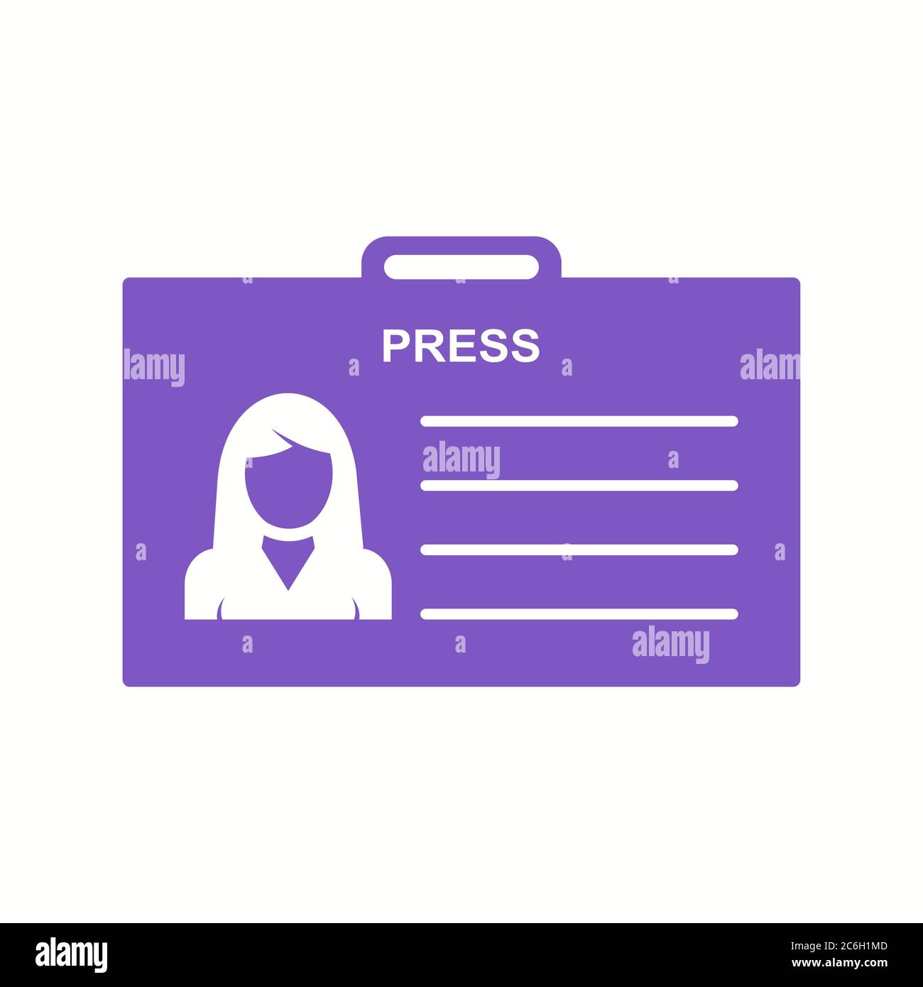 Unique Female ID Vector Glyph Icon Stock Vector Image & Art - Alamy