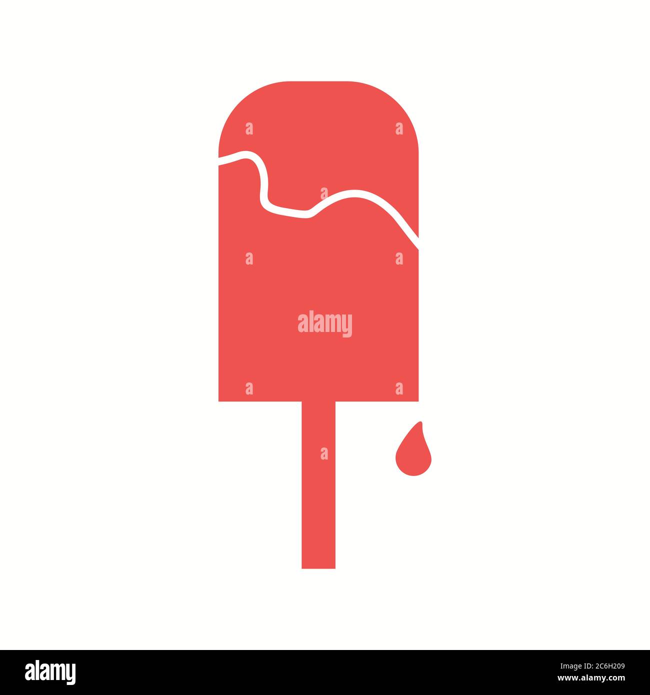 Unique Ice Lolly Vector Glyph Icon Stock Vector Image & Art - Alamy