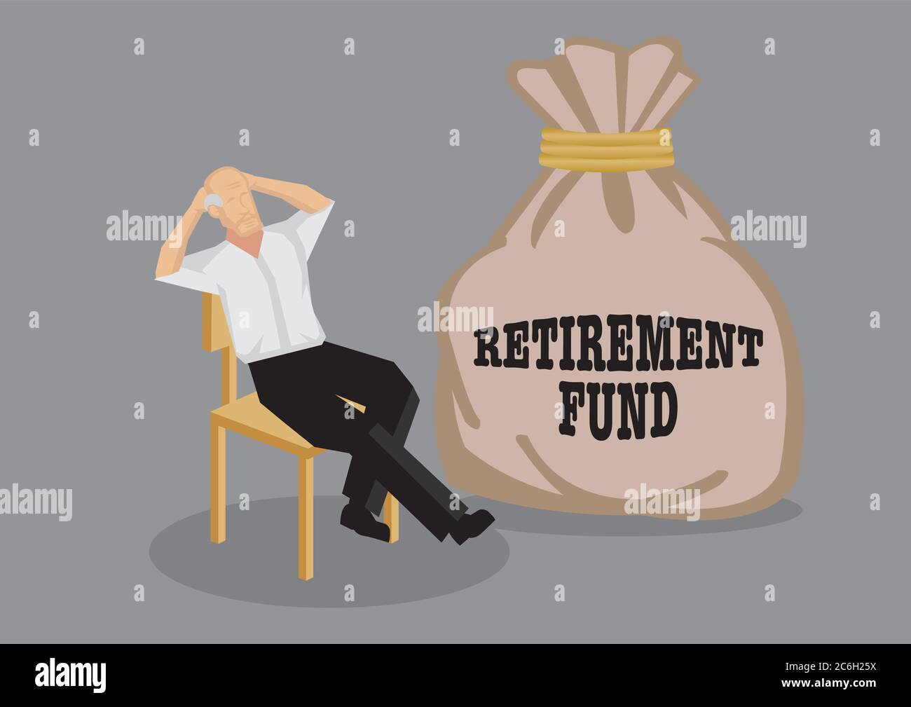 Affluent retirement Stock Vector Images - Alamy
