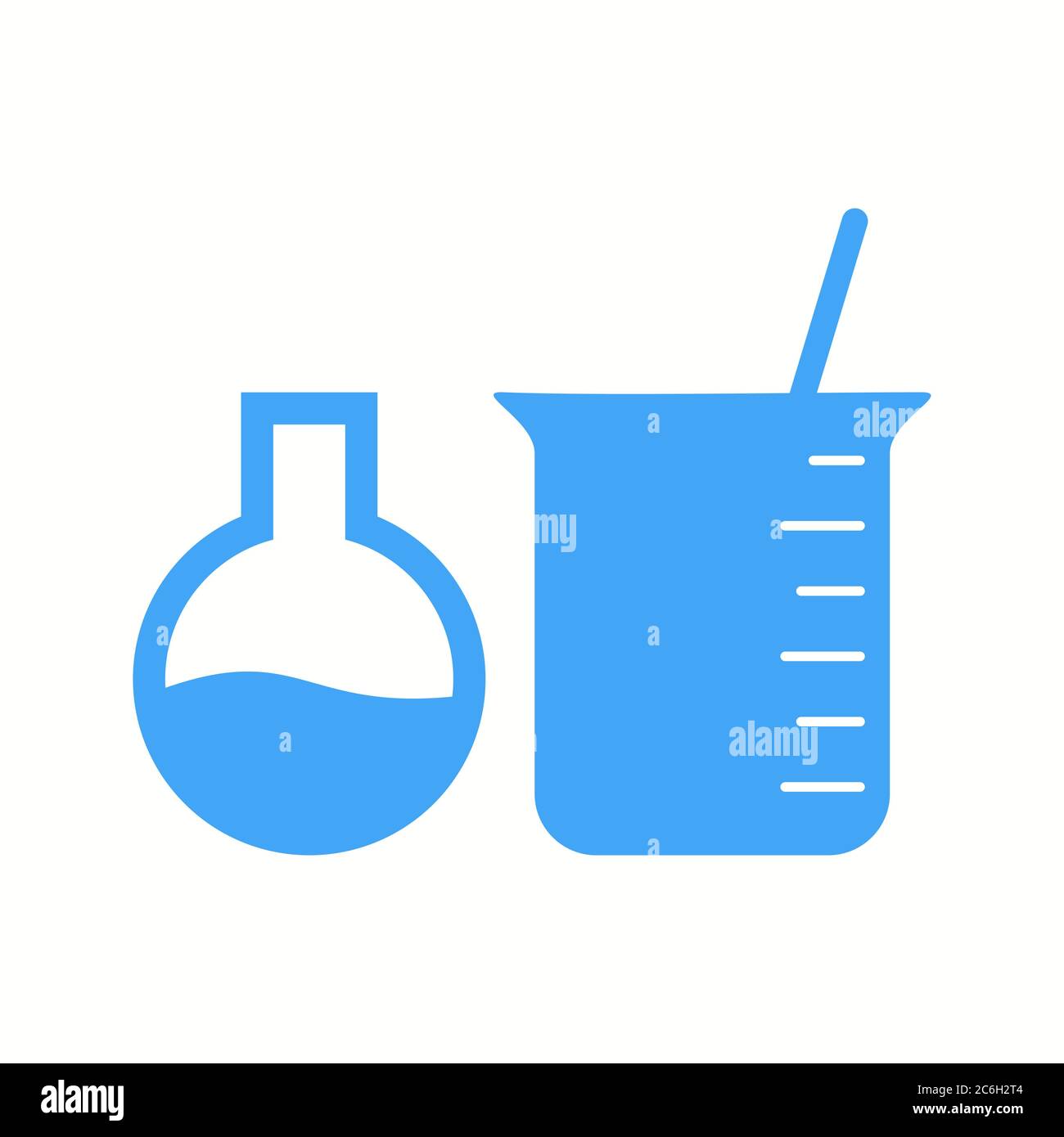 Mixing chemical Stock Vector Images - Alamy