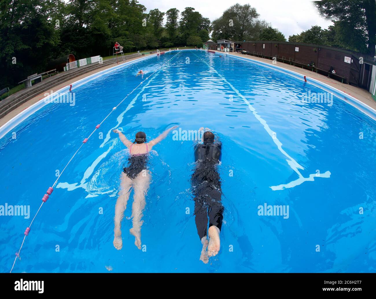 Jesus green lido, cambridge hi-res stock photography and images - Alamy