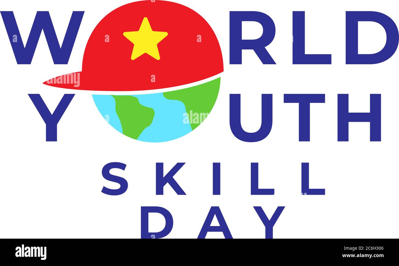 Logo Design for celebrating World Youth Skills Day in Vector ...
