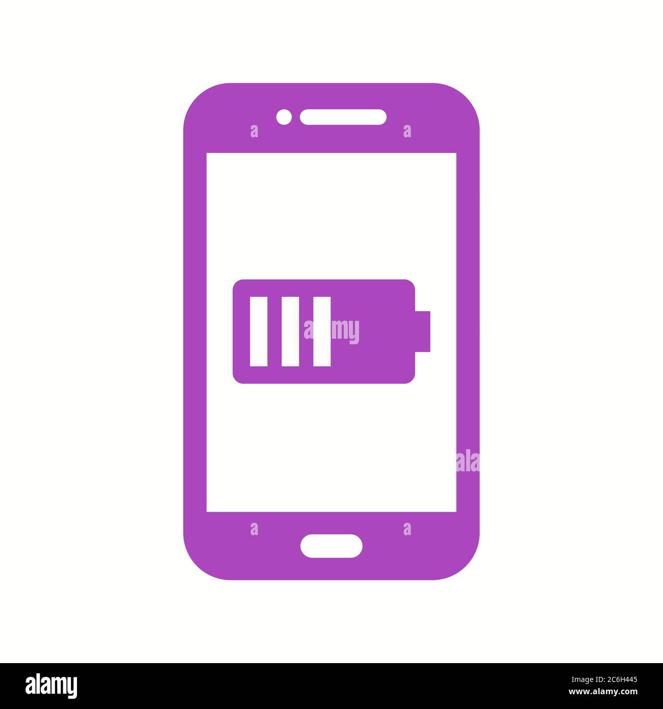 Unique Battery Indicator Vector Glyph Icon Stock Vector Image & Art - Alamy