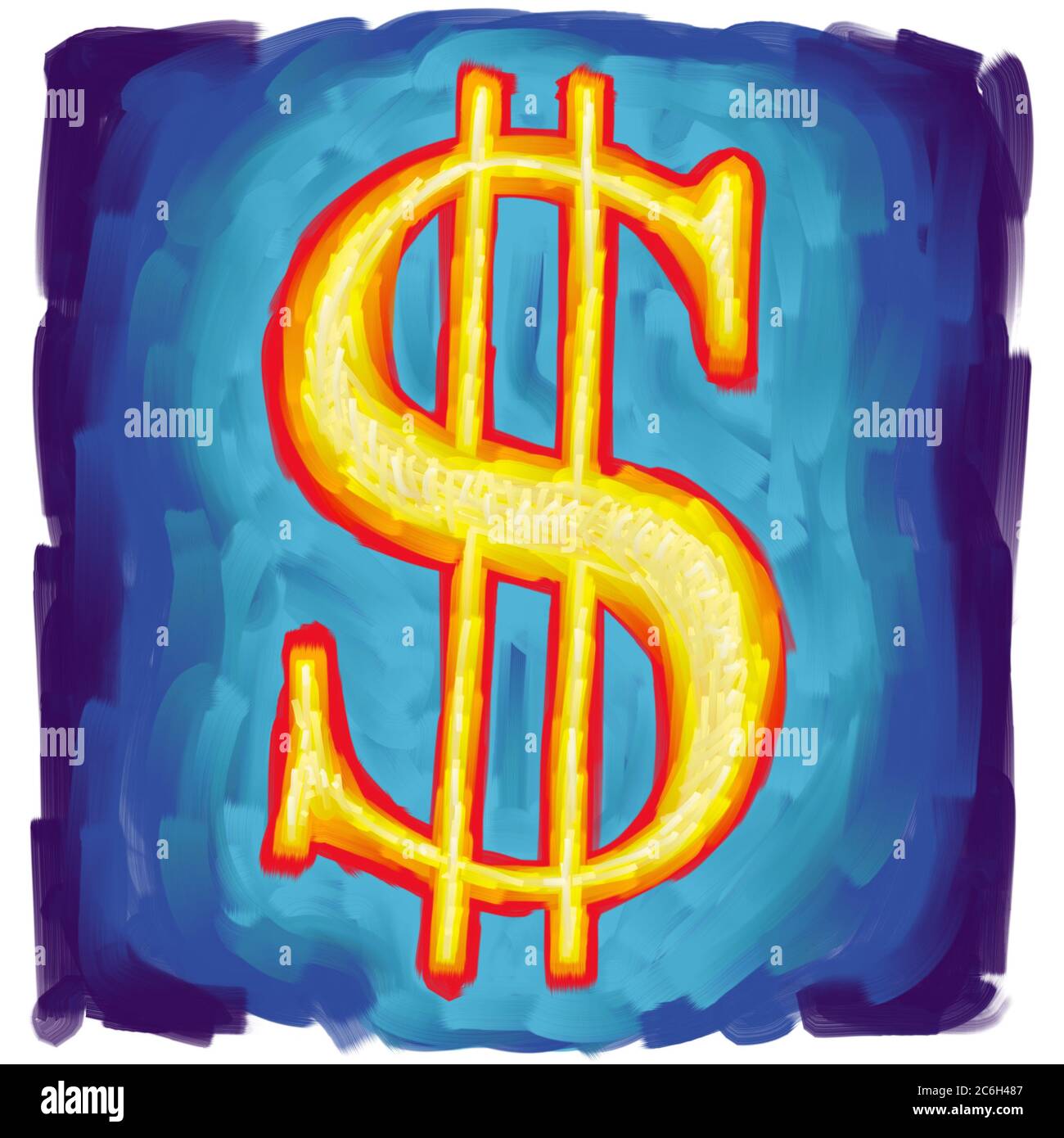 Us dollar symbol Stock Photo - Alamy