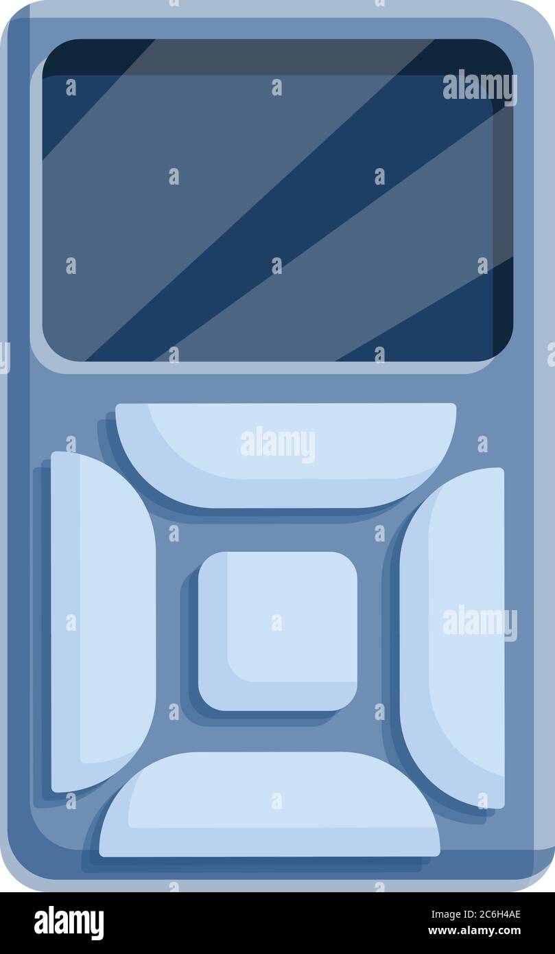 Digital remote control icon. Cartoon of digital remote control vector ...