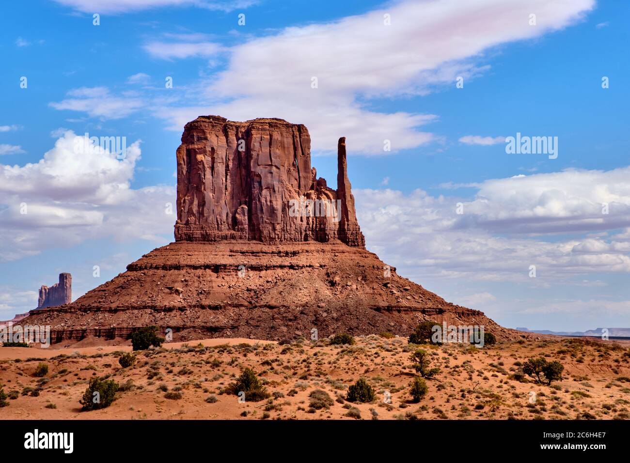 Landscape of Monument valley. Navajo tribal park, USA Stock Photo - Alamy