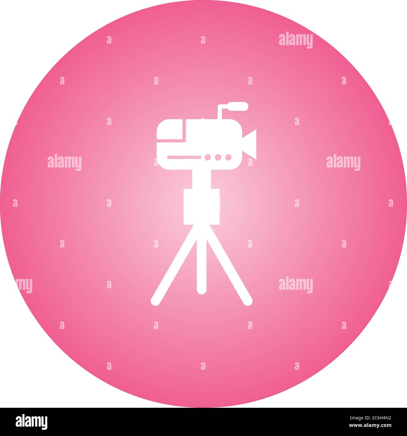 Unique News Camera Vector Glyph Icon Stock Vector Image & Art - Alamy