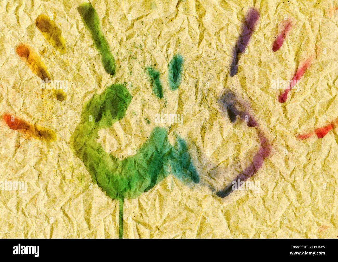 Trace hand paper hi-res stock photography and images - Alamy