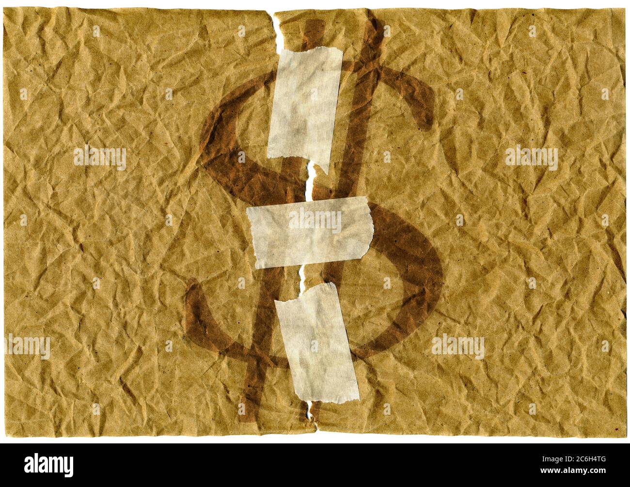 Ripping Cut Out Stock Images & Pictures - Alamy