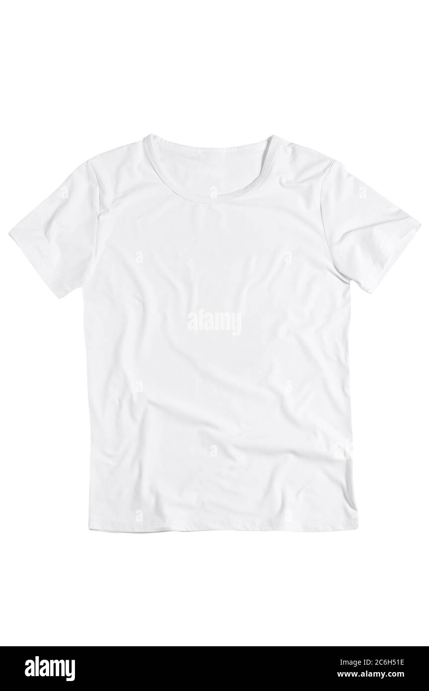 Vertical view white mock Cut Out Stock Images & Pictures - Alamy