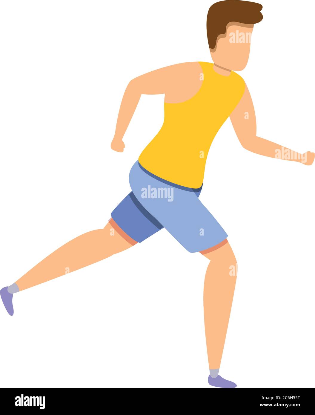 Running lifestyle icon. Cartoon of running lifestyle vector icon for ...