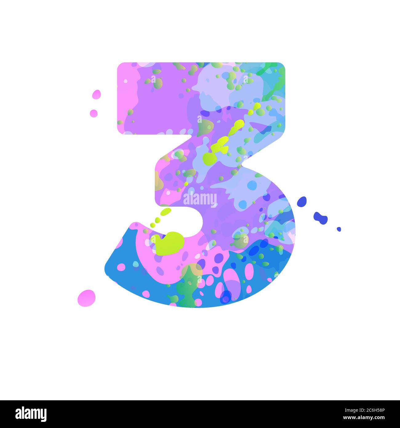 Number 3 Cut Out Stock Images & Pictures - Alamy
