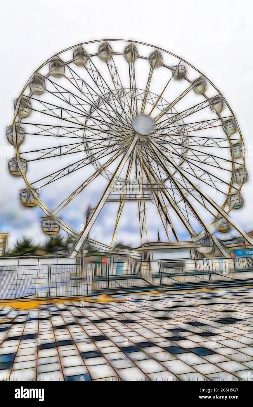 Big Wheel, ferris wheel, at Pier Approach, Bournemouth, Dorset UK in ...