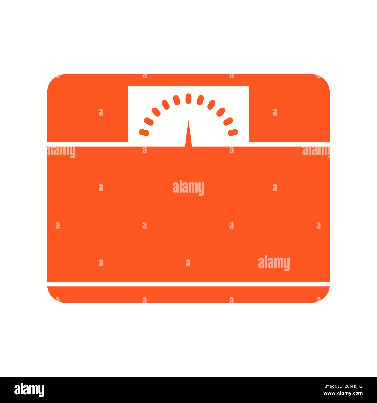 Weighing machine icon Cut Out Stock Images & Pictures - Alamy