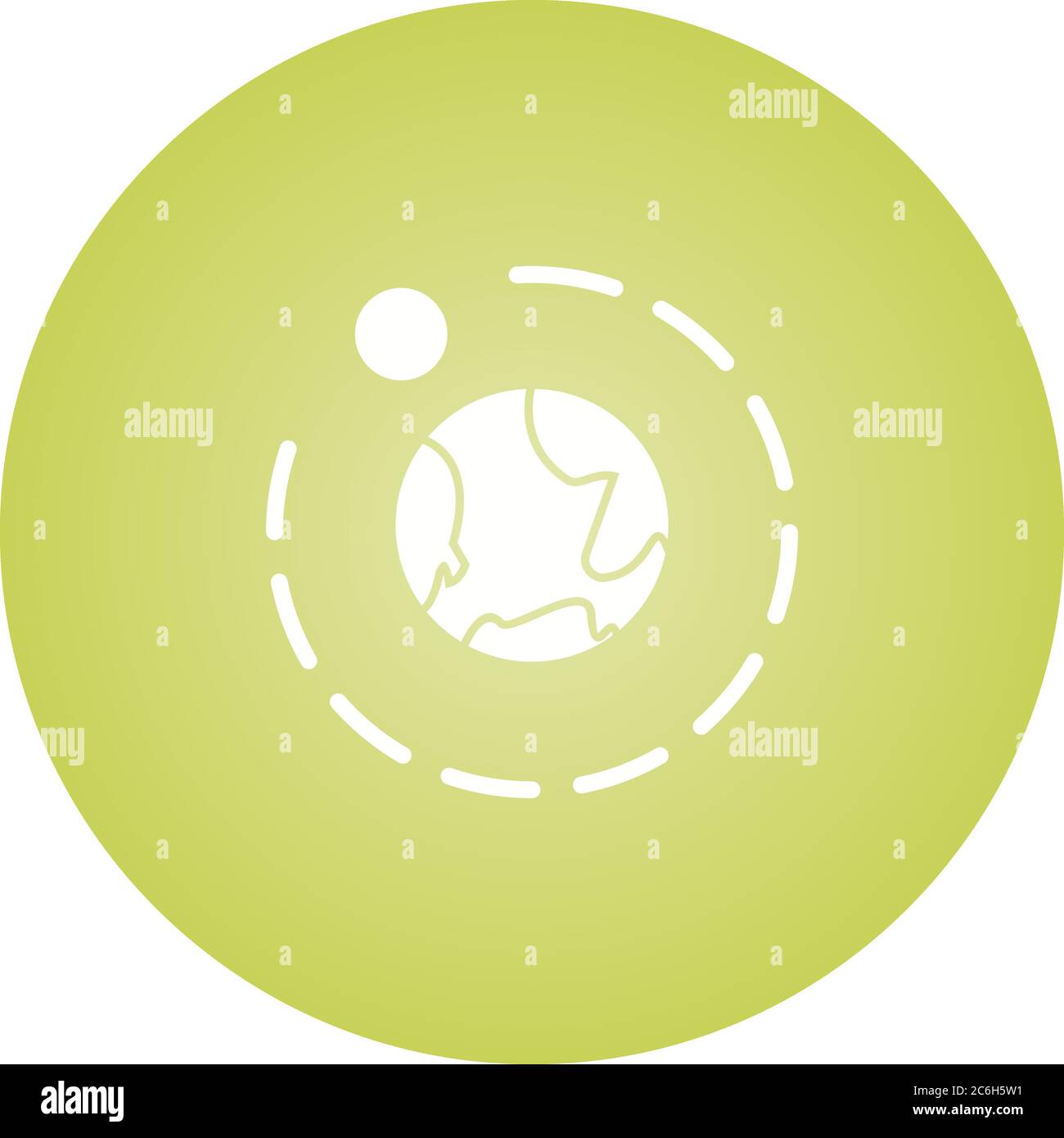 Unique Moons Orbiting Earth Vector Glyph Icon Stock Vector Image & Art ...