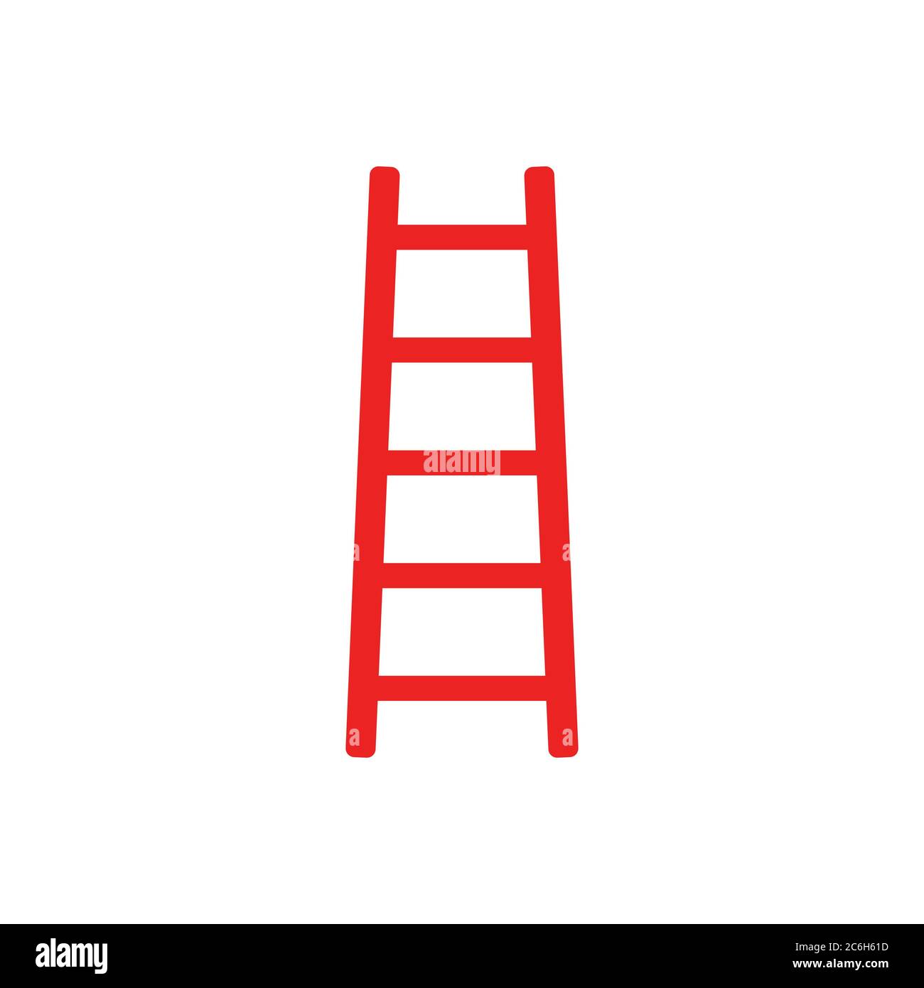Ladder and background Stock Photo - Alamy