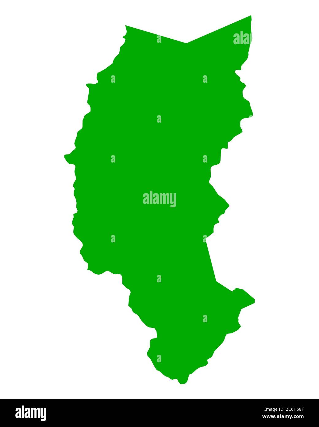 Map of Puno Stock Photo - Alamy