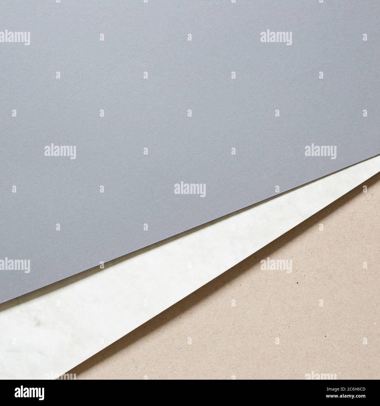 Abstract beige gray tone paper layer background Stock Photo - Alamy
