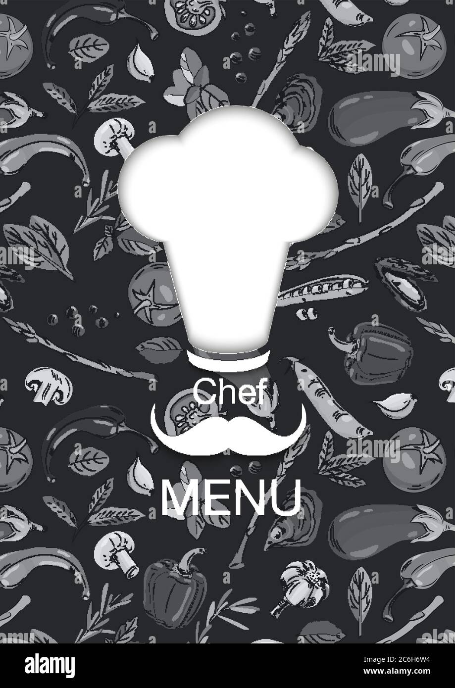 Vegetables cooking in professional kitchen Stock Vector Images - Alamy