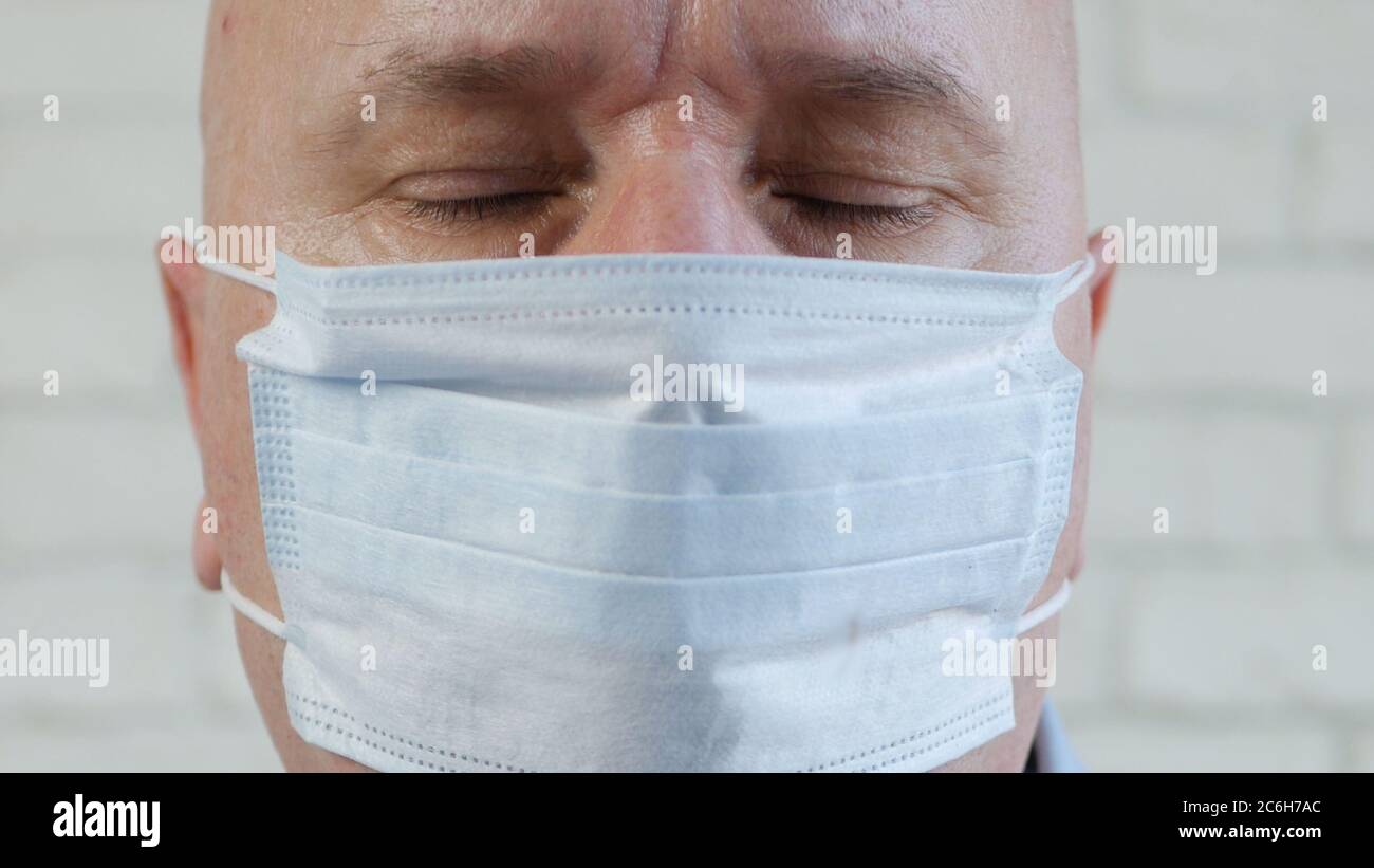 Doctor Image Wearing Protective Face Mask, Medical Person with ...