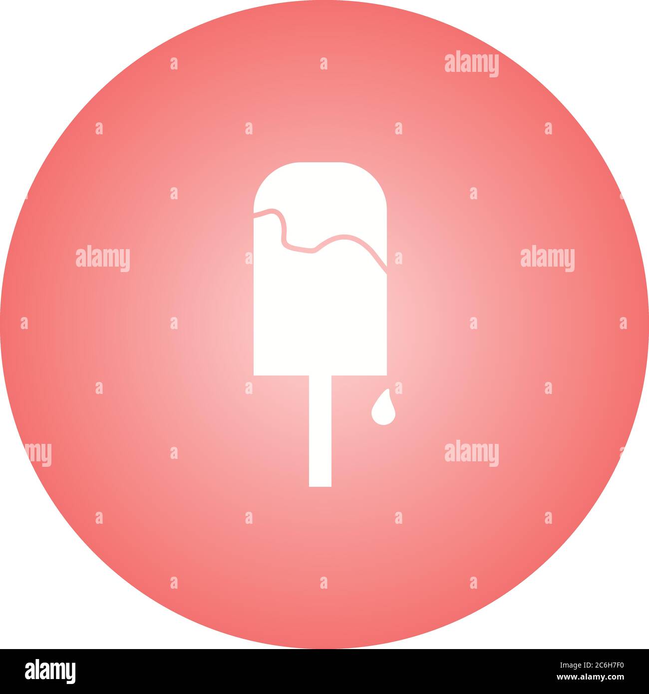 Unique Ice Lolly Vector Glyph Icon Stock Vector Image & Art - Alamy