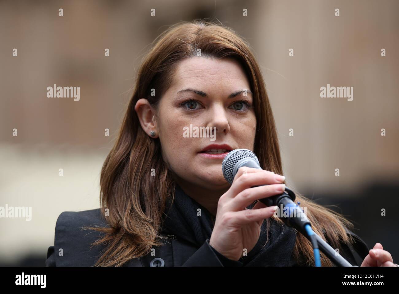 Australian Greens Senator for South Australia, Sarah Hanson-Young ...