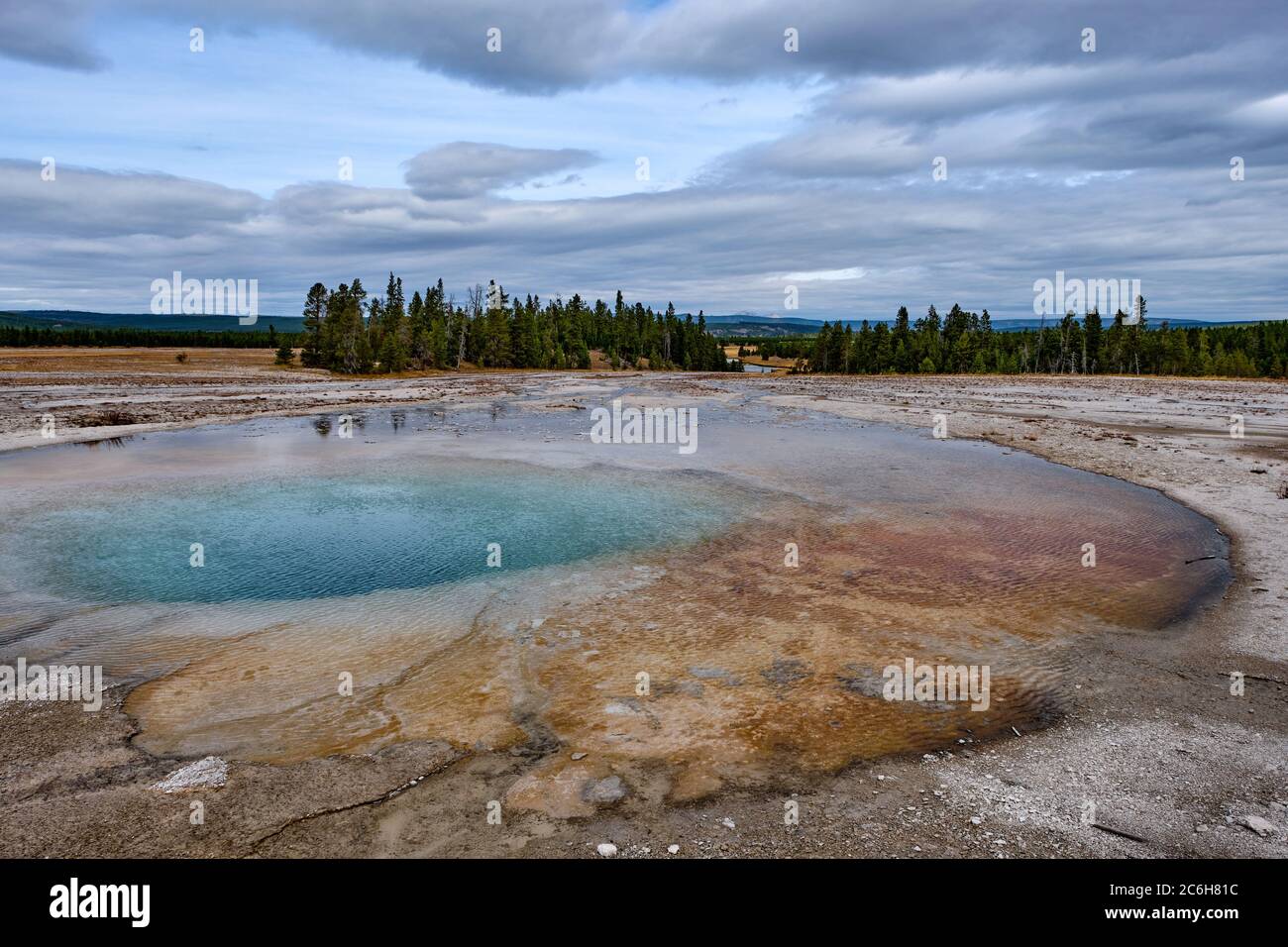 Grand prismatic lake hi-res stock photography and images - Alamy