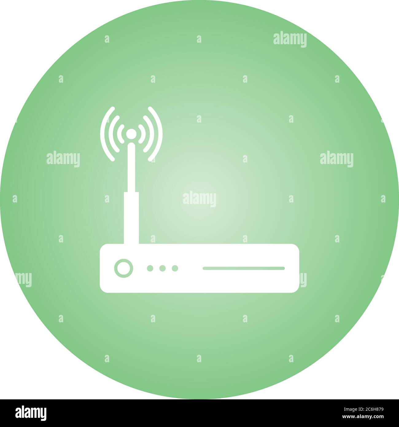 Unique Router Vector Glyph Icon Stock Vector Image & Art - Alamy