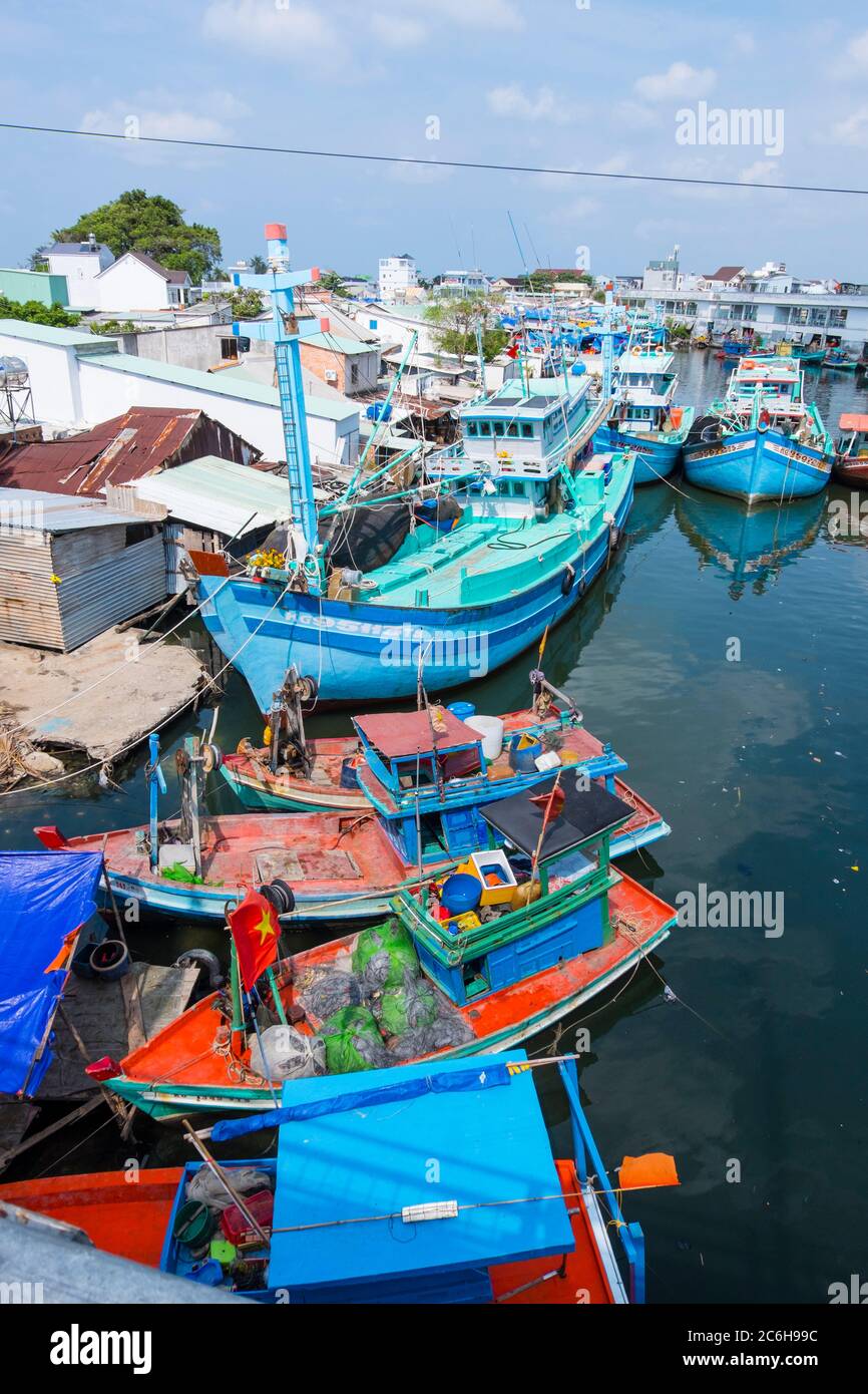 Boats, Cho Duong Dong, market, river, Duong Dong, Phu Quoc island ...