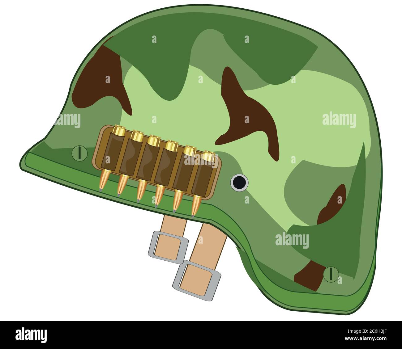 Army helmet vector hi-res stock photography and images - Alamy