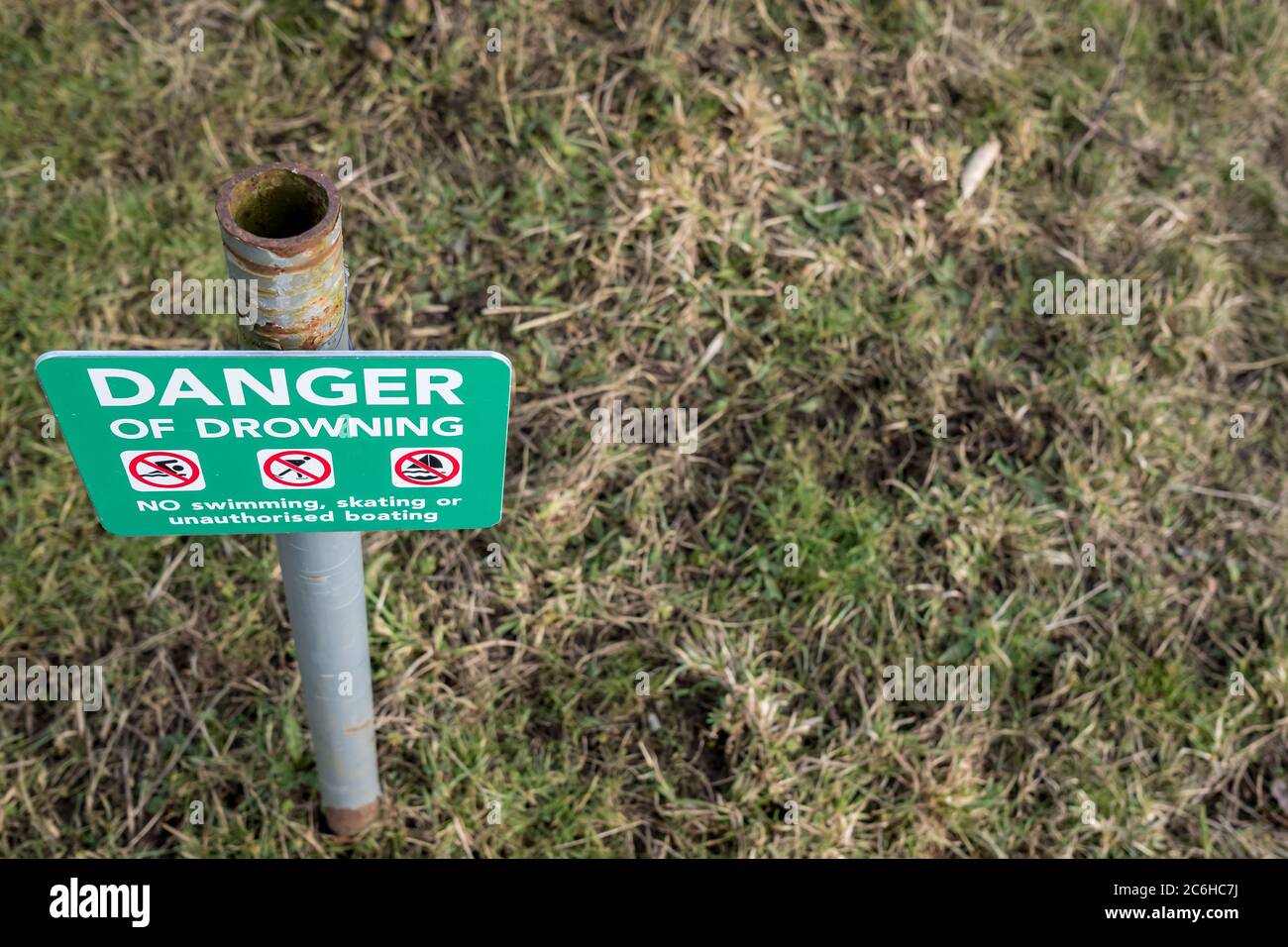 Danger quick sand sign hi-res stock photography and images - Alamy