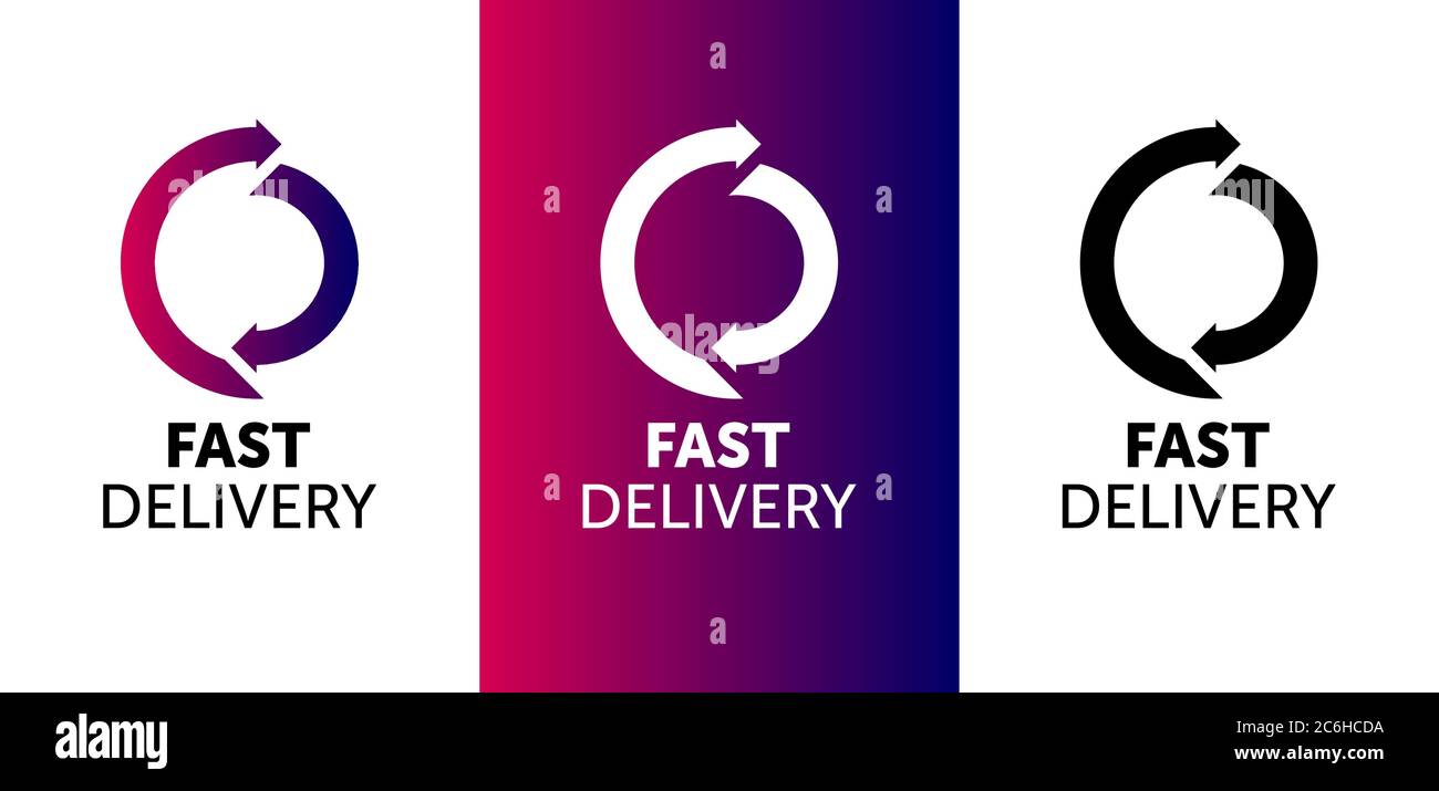 Speed delivery Stock Vector Images - Alamy