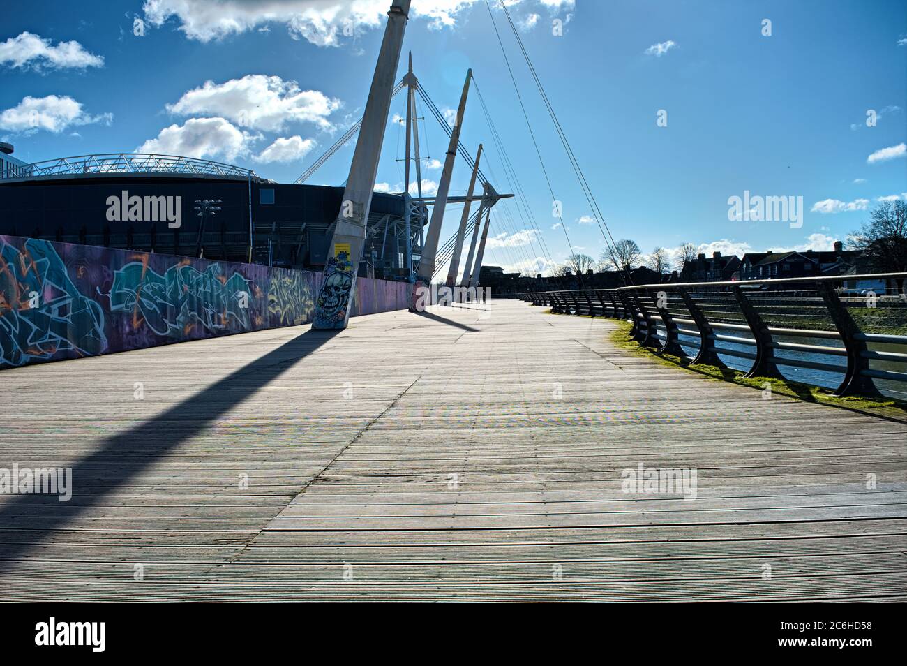 River walk stadium hi-res stock photography and images - Alamy