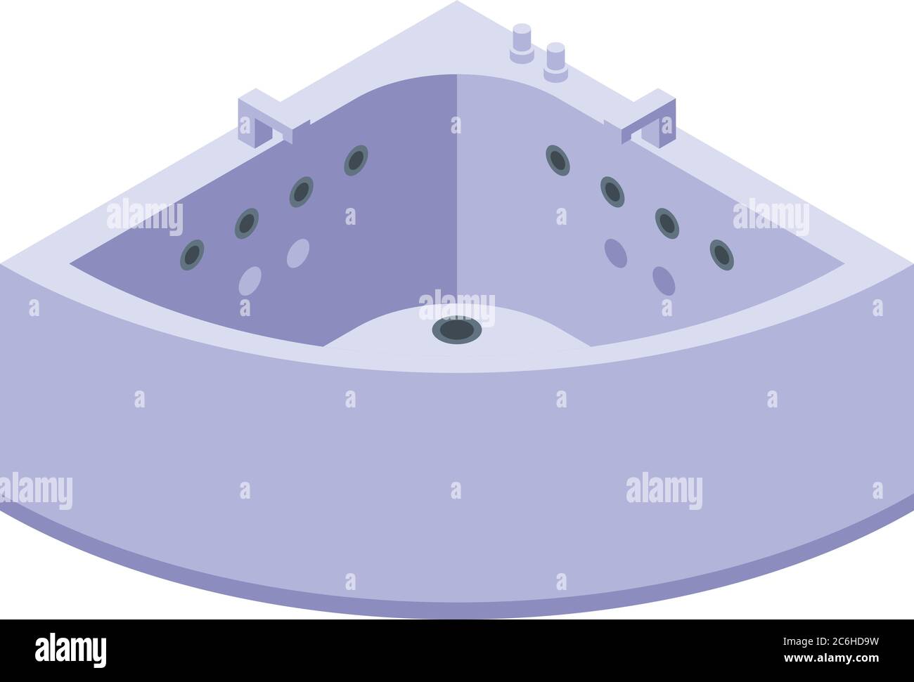 Bubble jacuzzi Stock Vector Images - Alamy