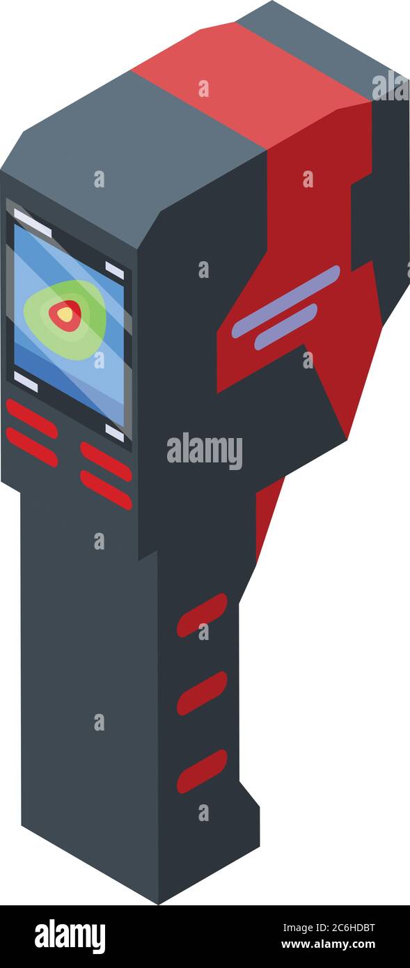 Thermal imager analysis icon, isometric style Stock Vector Image & Art ...