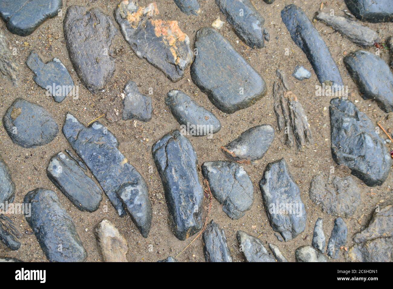 Stones in the ground hi-res stock photography and images - Alamy