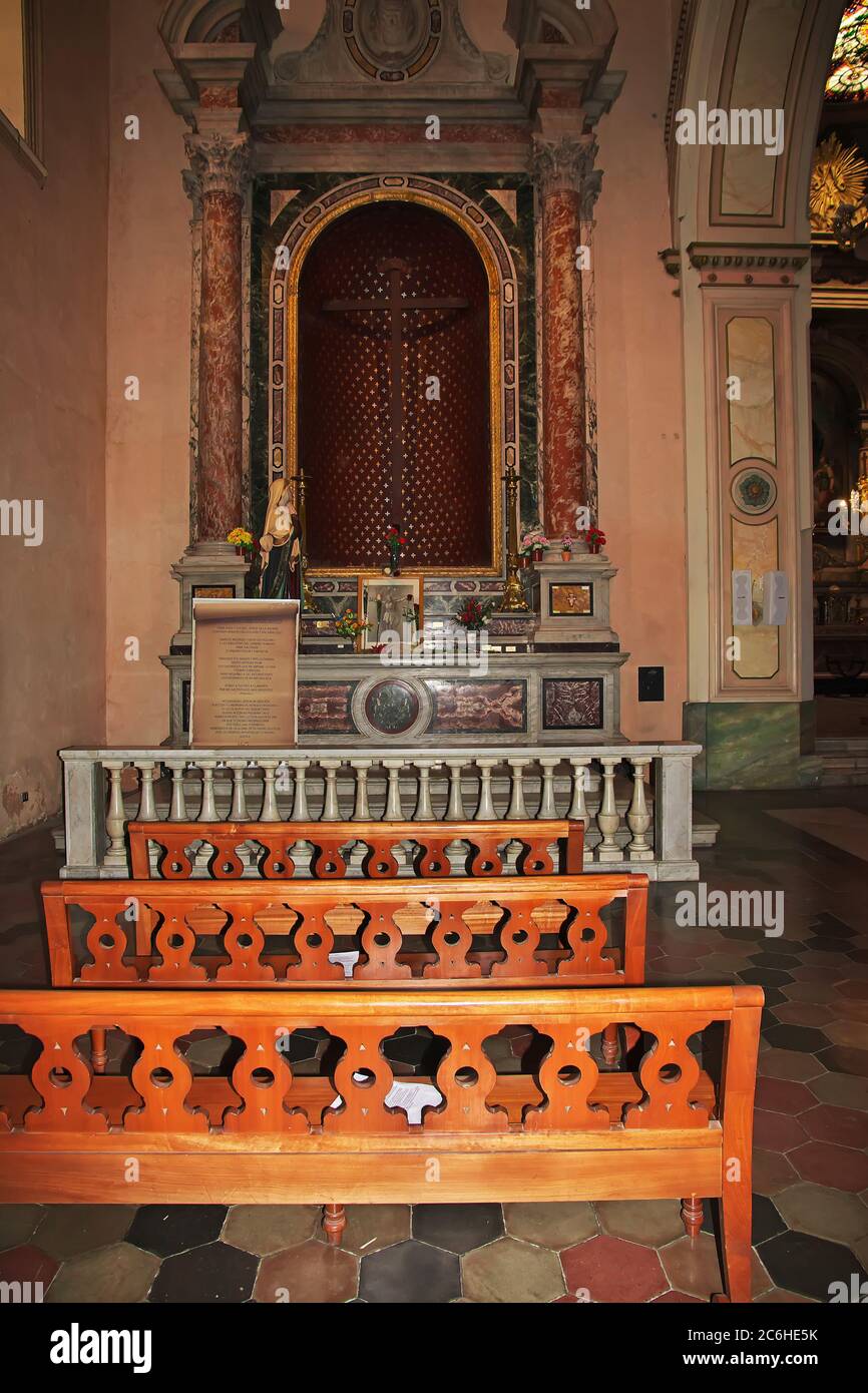 Iglesia de San Agustin, Chuch in Santiago, Chile Stock Photo - Alamy